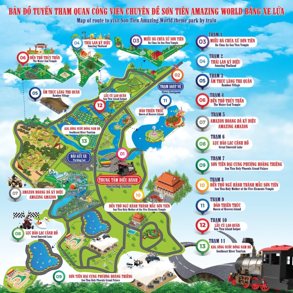 THE AMAZING BAY GIÁ VÉ 2025 - KHU DU LỊCH SƠN TIÊN